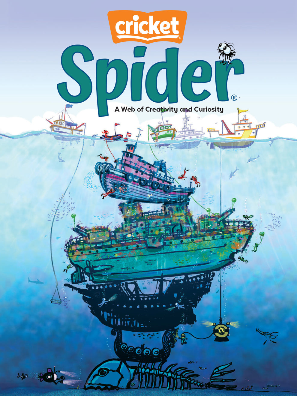SPIDER Magazine | 25% Off | Award-Winning Stories, Art & STEM Ages 6–9 ...