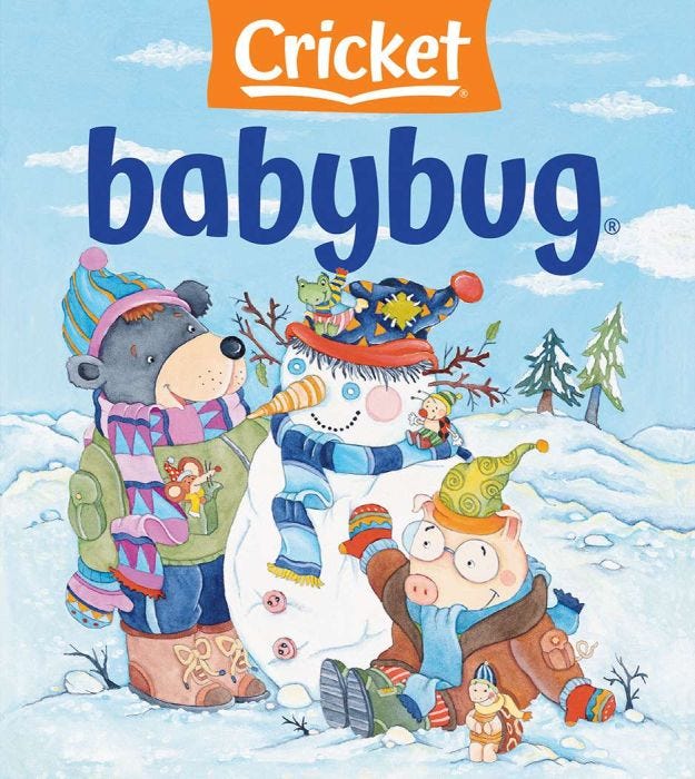 Babybug Magazine January 2021 for Kids 0-3 – Cricket Media
